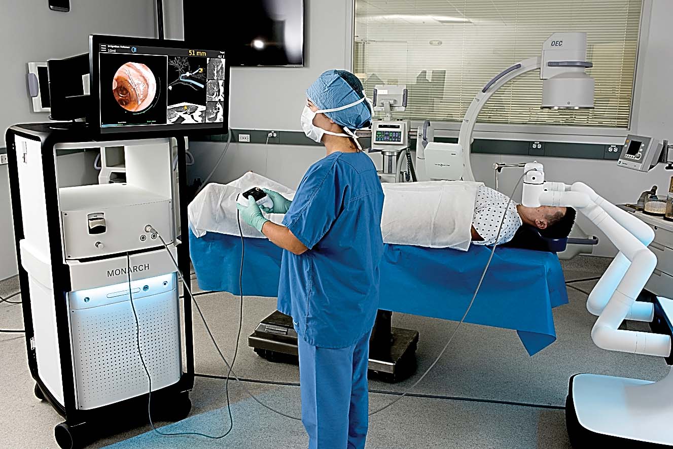 Robot-assisted bronchoscopy: diagnosing, staging lung cancer early ...